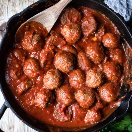 High Protein Vegan Meatballs (Gluten Free) - AtMyTable