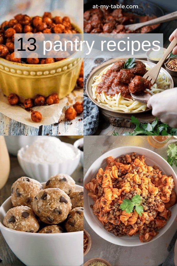 13 vegan pantry recipes with 10 ingredients or less - AtMyTable
