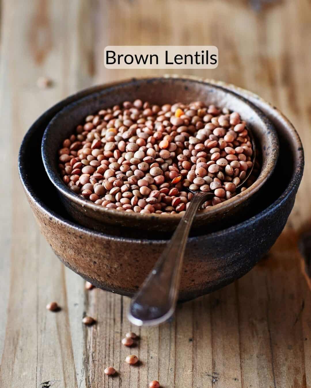 Quick Spiced Brown Lentil Bowl for Busy Families (Vegan & GF) - AtMyTable
