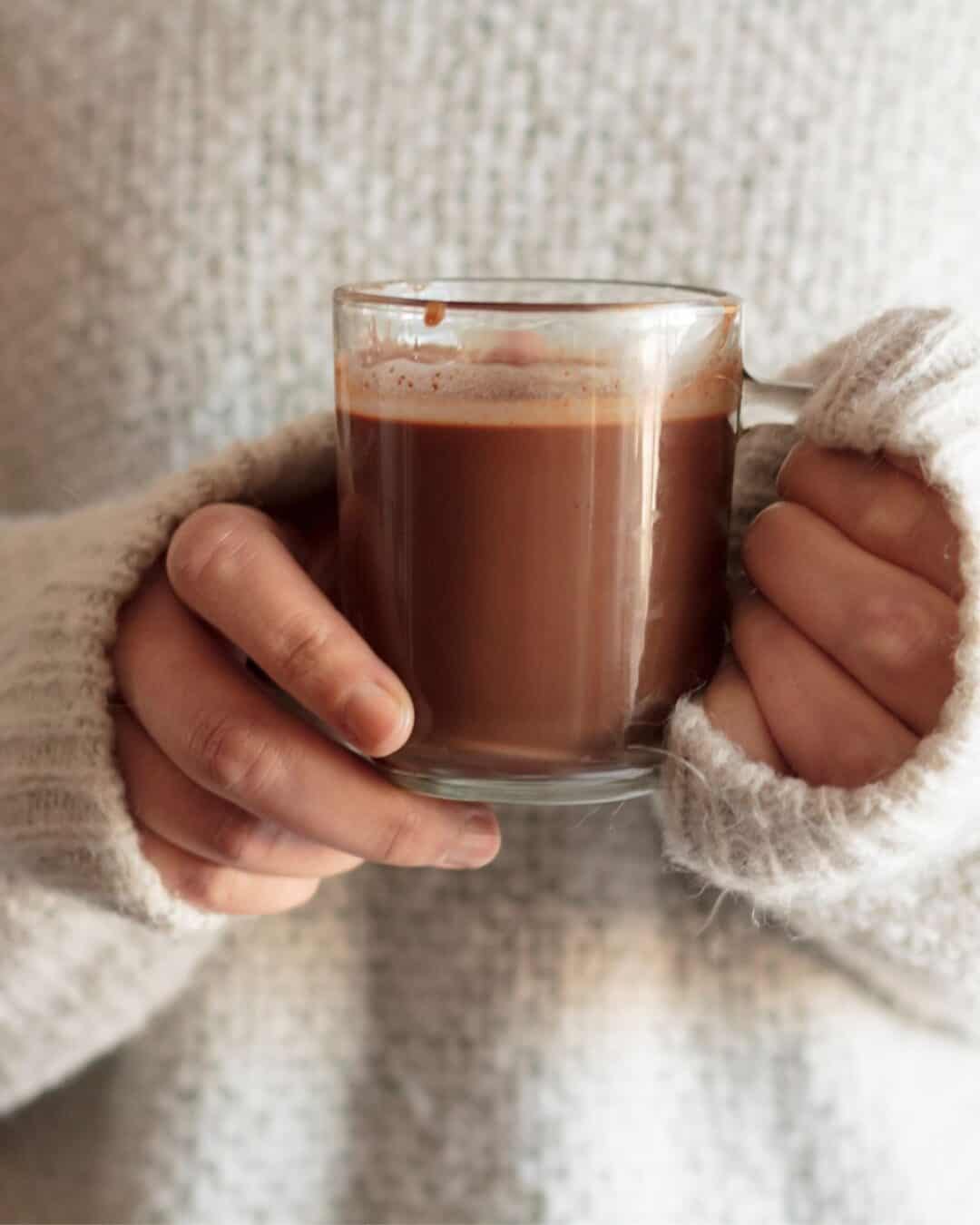 Creamy Protein Hot Chocolate Recipe (Dairy-free) - AtMyTable