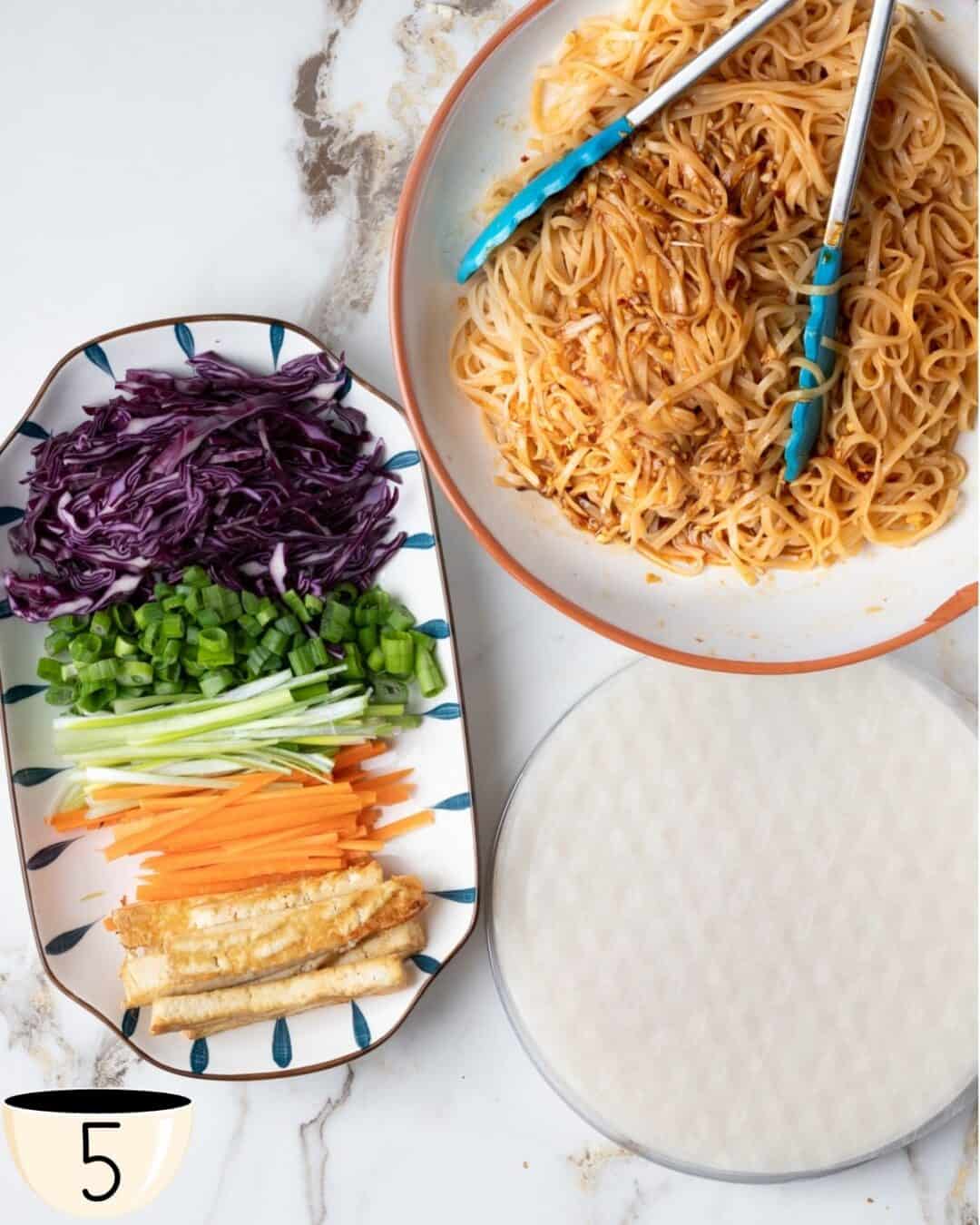 Easy Spicy Noodle Spring Rolls with Chili Lime Sauce (Gluten-Free ...