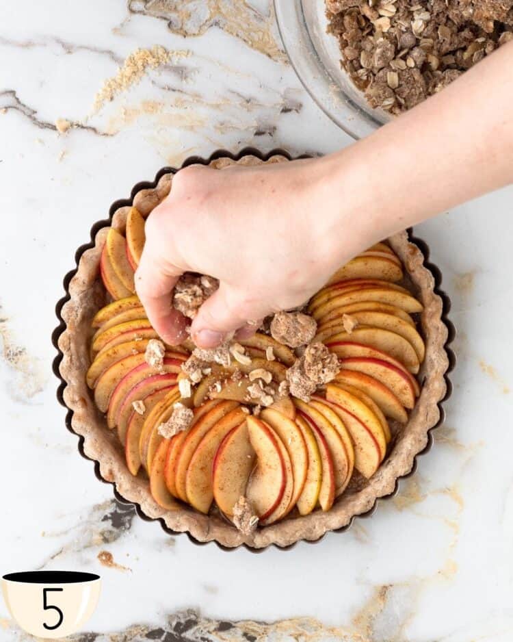 Easy Apple Crumble Tarts: Gluten Free Pie - AtMyTable