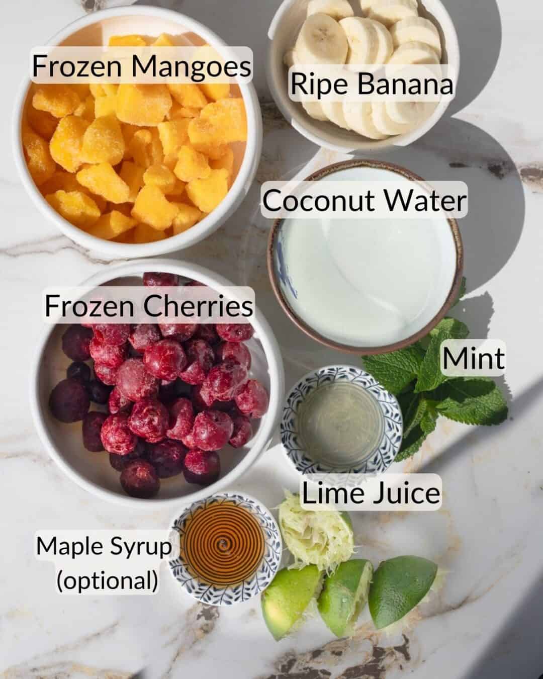 Easy Cherry Mango Popsicles (Gluten-Free, Vegan) - AtMyTable
