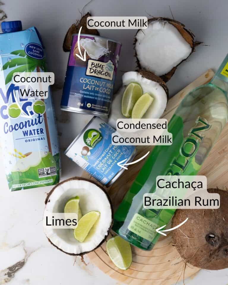 Brazilian Batida De Coco (Coconut Cream Cocktail) - AtMyTable