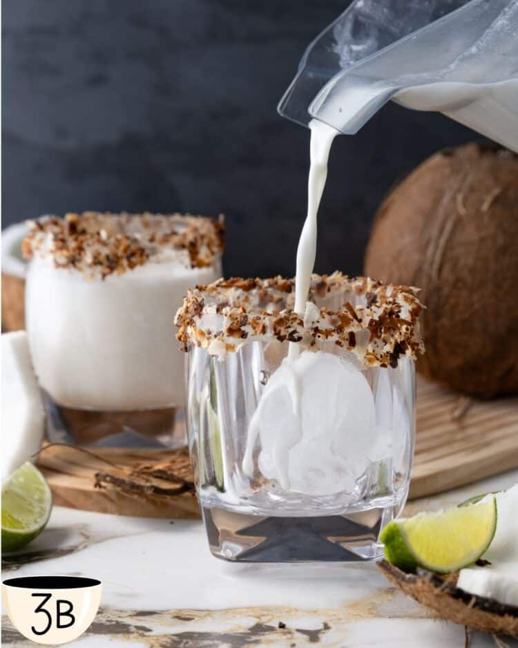 Brazilian Batida De Coco (Coconut Cream Cocktail) - AtMyTable