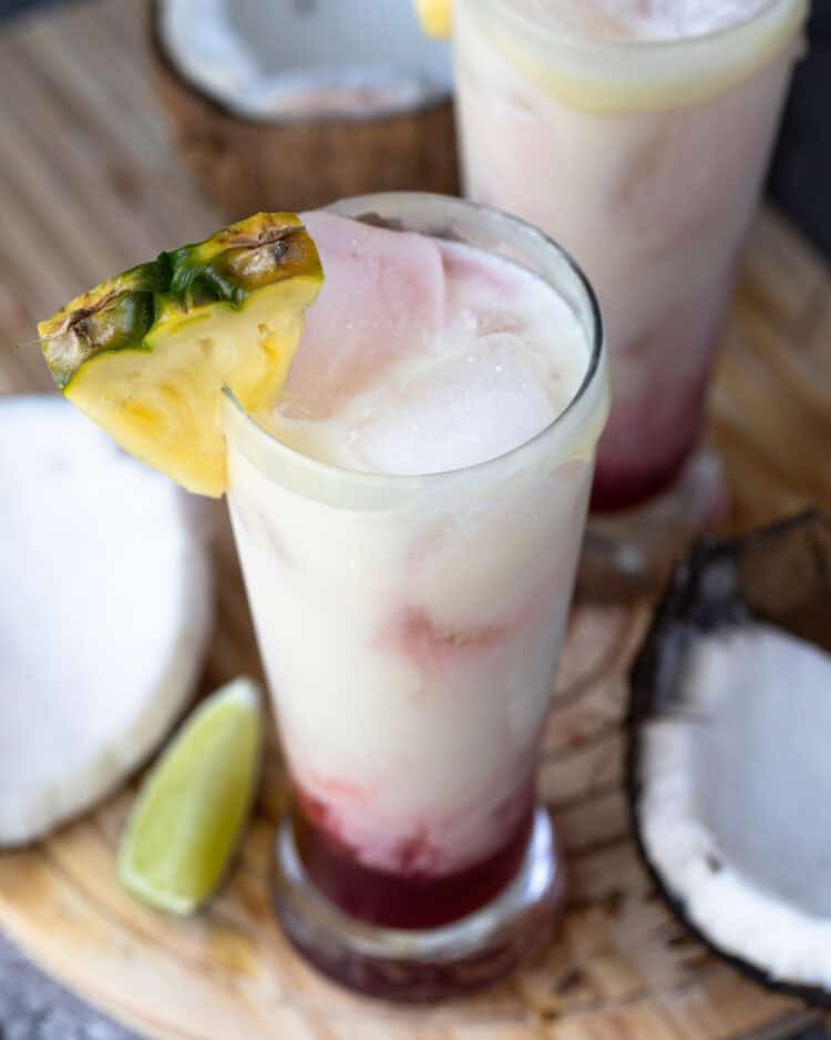 Coconut Kiss Cocktail (Mocktail Version) - AtMyTable