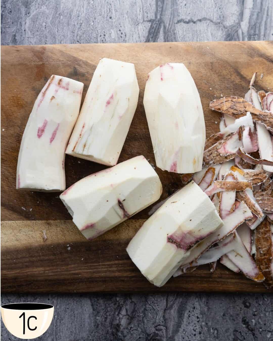 Brazilian Style Yuca Chips (Cassava Chips) - AtMyTable