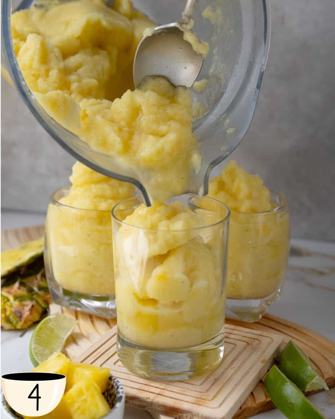 Fun Pineapple Slushie Recipe (Brazilian Twist) - AtMyTable