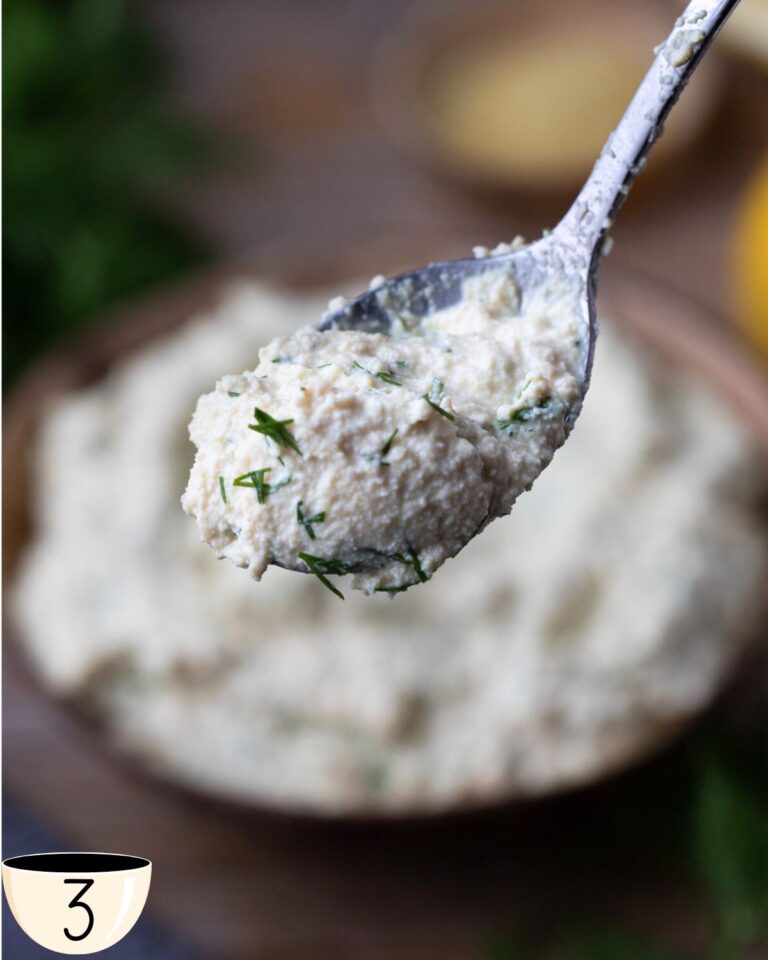 Creamy Dairy-Free Ricotta Cheese with Tofu (Vegan) - AtMyTable