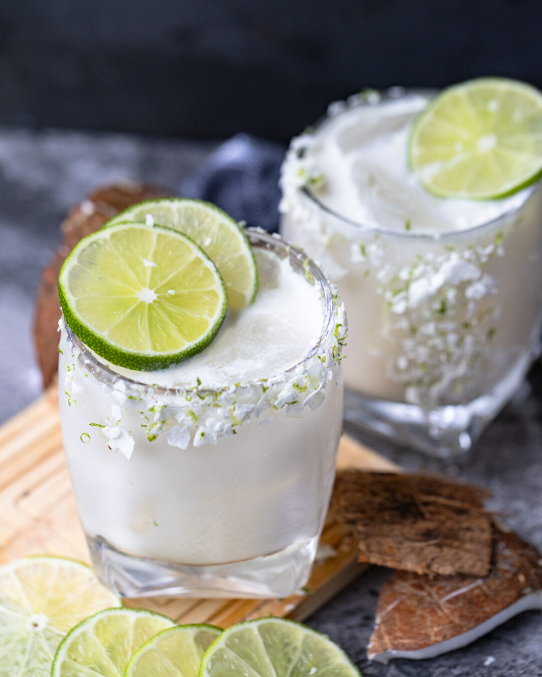 Coconut Margarita Recipe - Creamy & Dairy-Free - AtMyTable