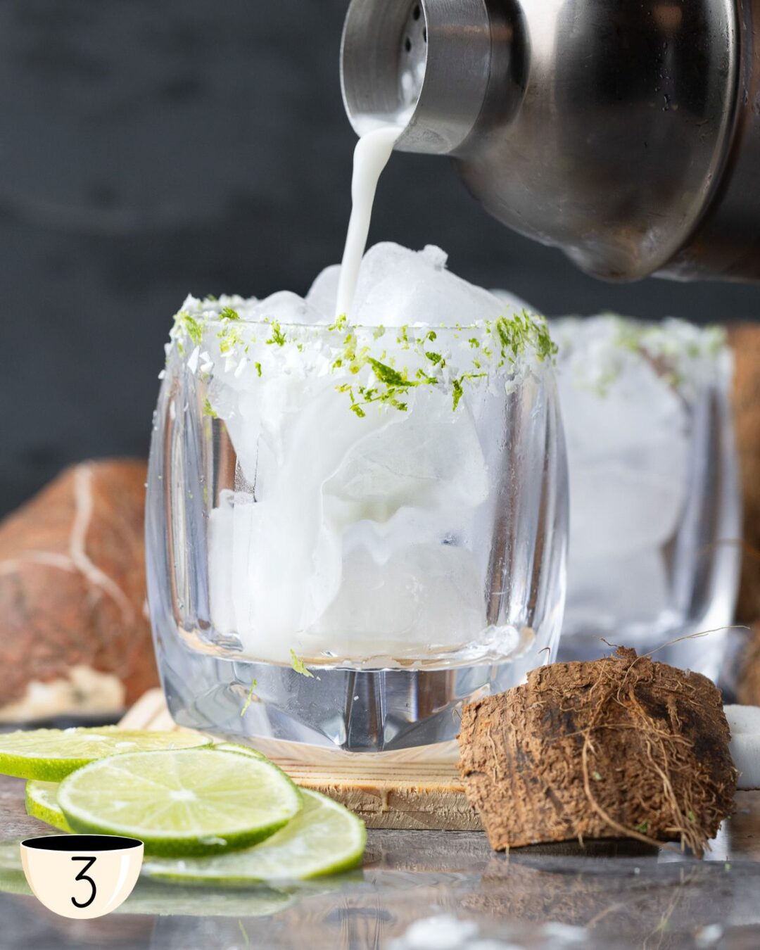 Coconut Margarita Recipe - Creamy & Dairy-Free - AtMyTable