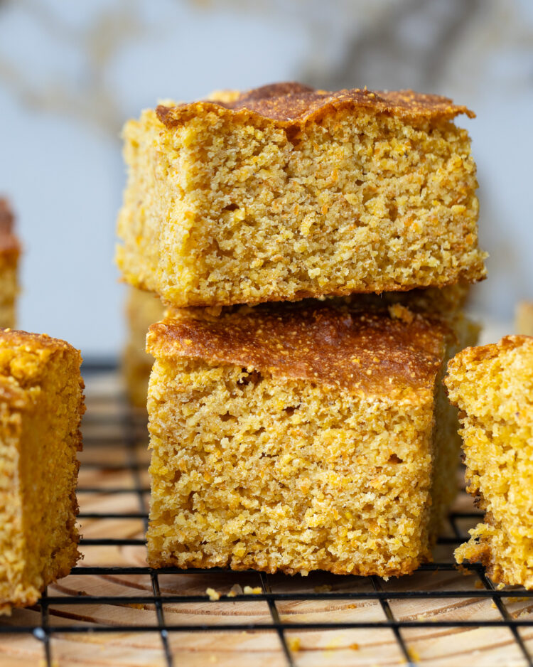 Easy Gluten-Free Cornbread Recipe (No Flour) - AtMyTable