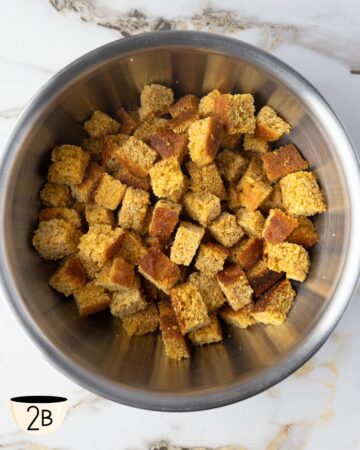 Easy Gluten-Free Cornbread Stuffing (Dairy-Free) - AtMyTable