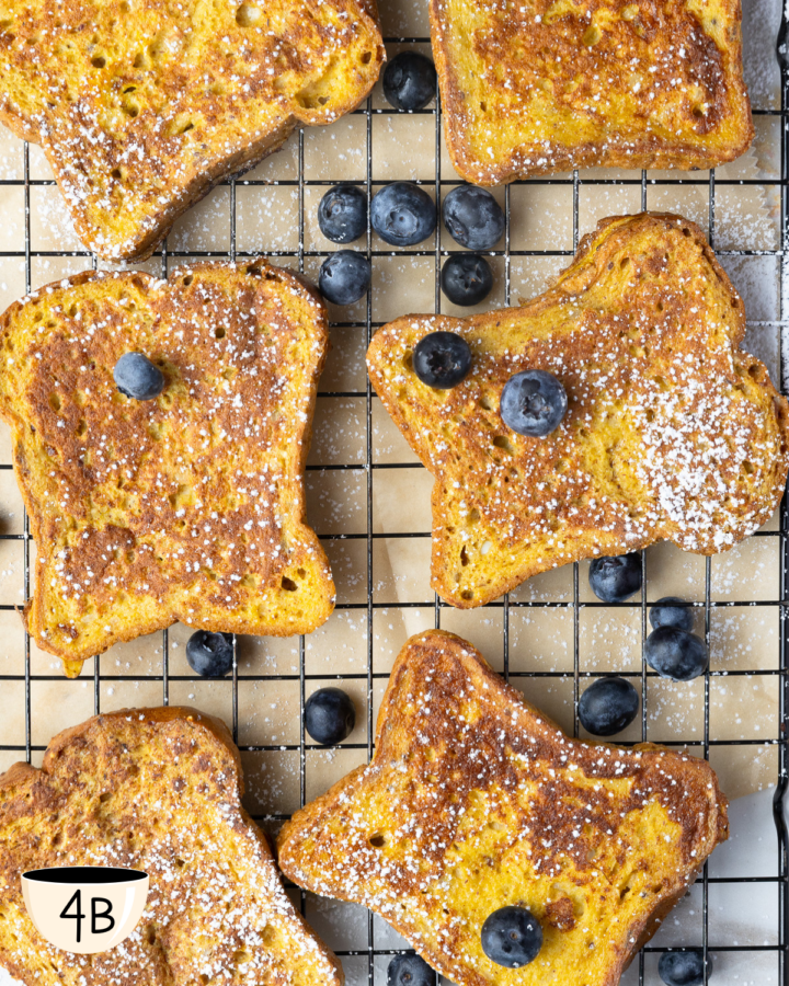 Gluten Free French Toast (Dairy-Free) - AtMyTable