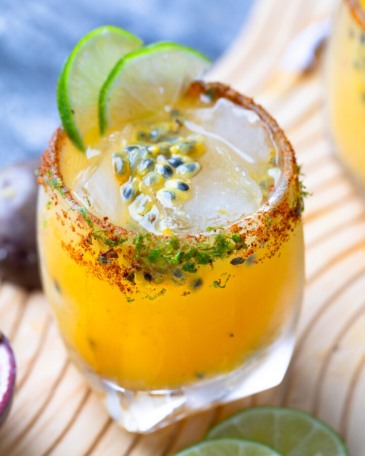 Fresh Passion Fruit Margarita - AtMyTable
