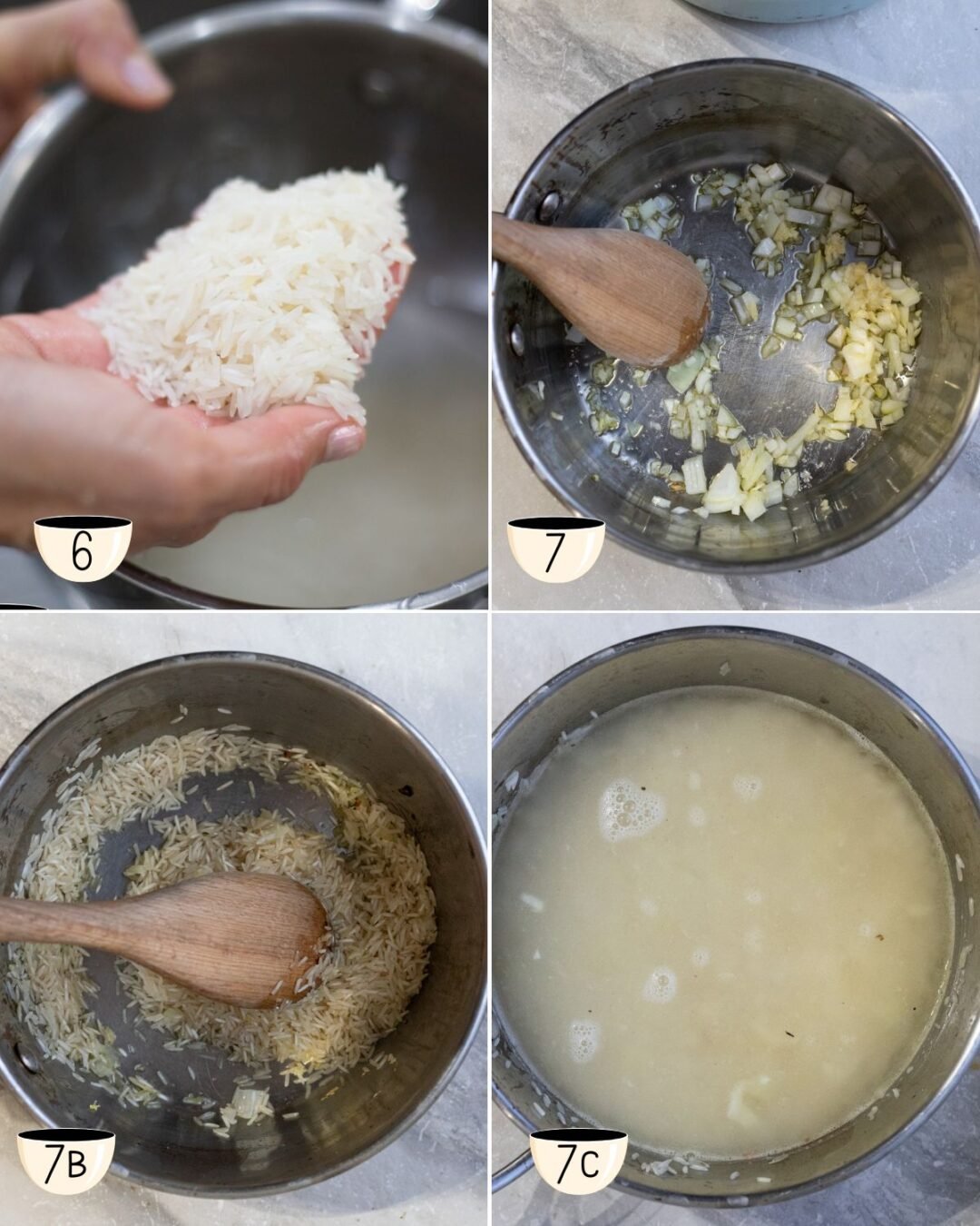 Brazilian Rice and Beans (Instant pot & Stovetop) - AtMyTable