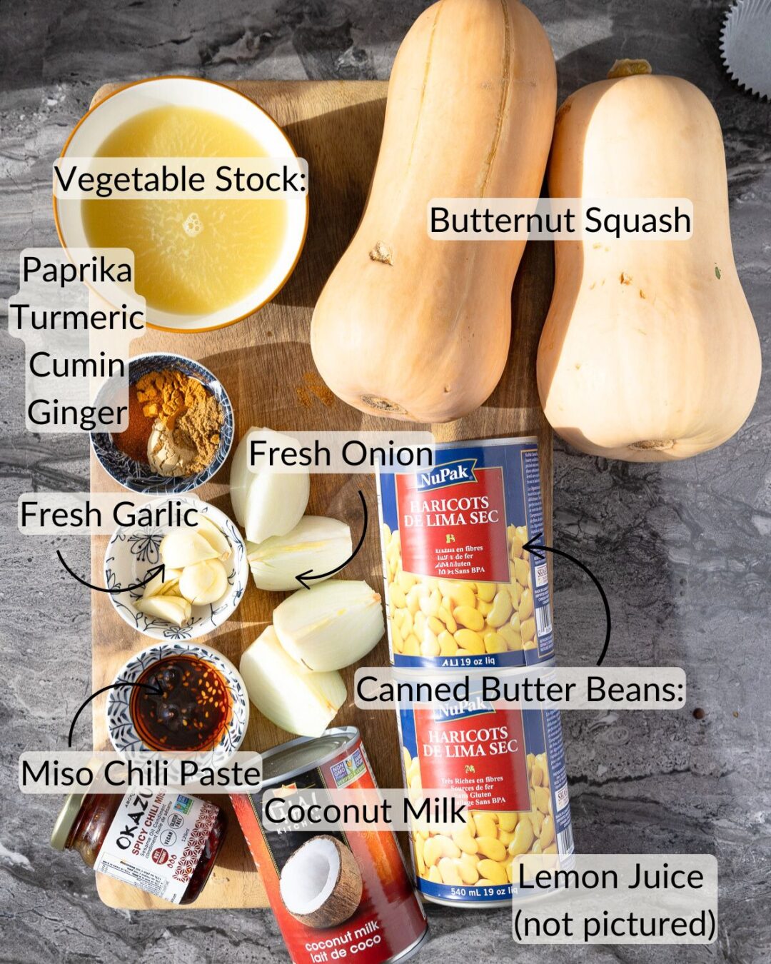 Creamy Curried Butter Beans - AtMyTable