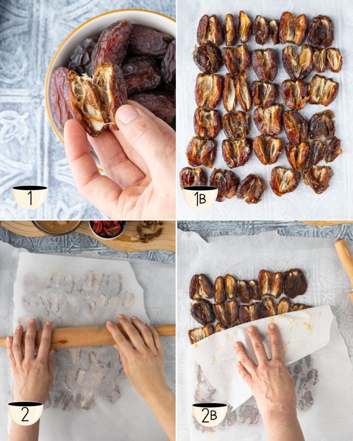 Crunchy Date Bark: Sweet and Salty Snack - AtMyTable