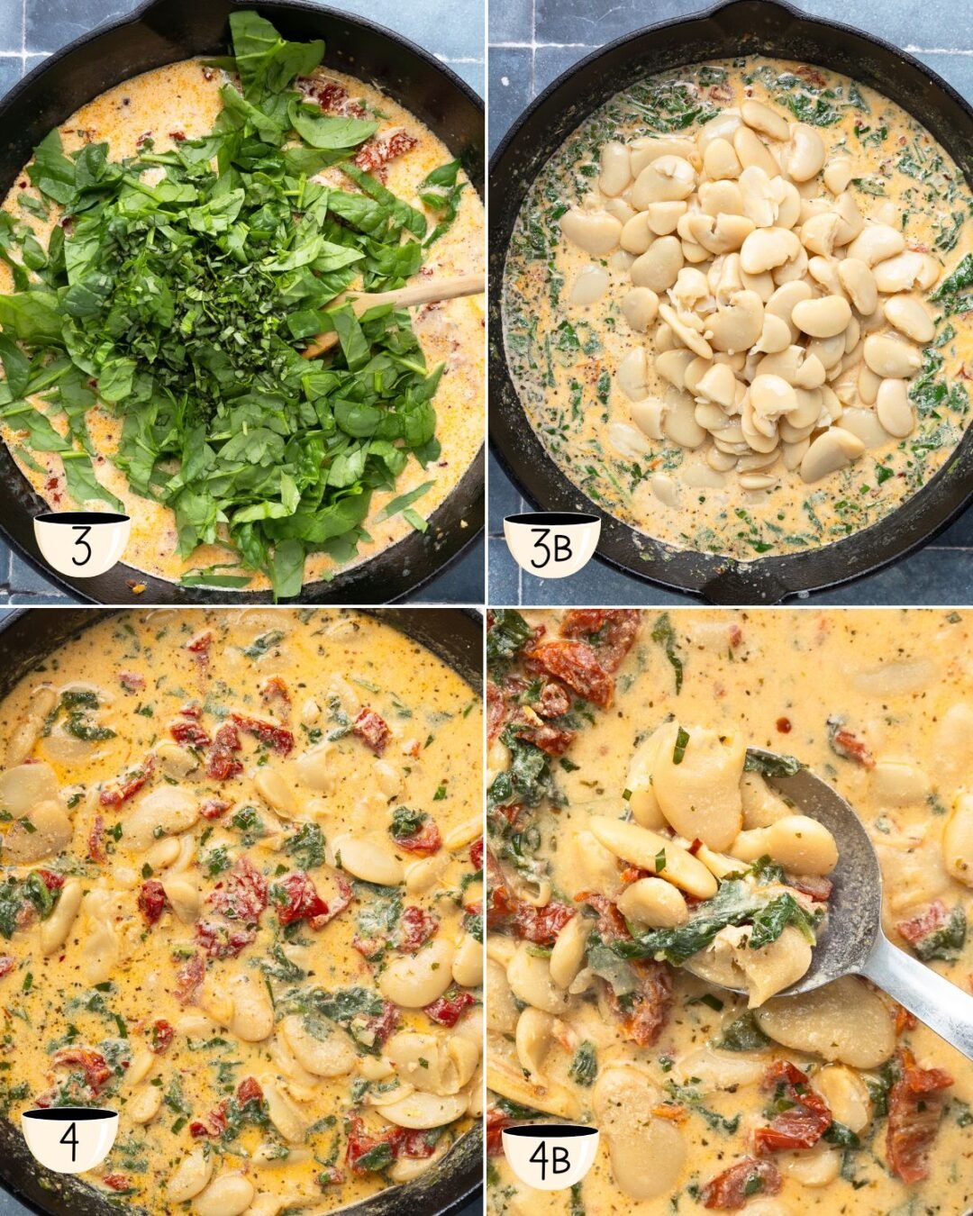 Marry Me Butter Beans (Lemon Tomato Herb Sauce) - AtMyTable