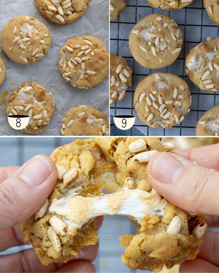 Gooey Rice Krispie Cookies - AtMyTable