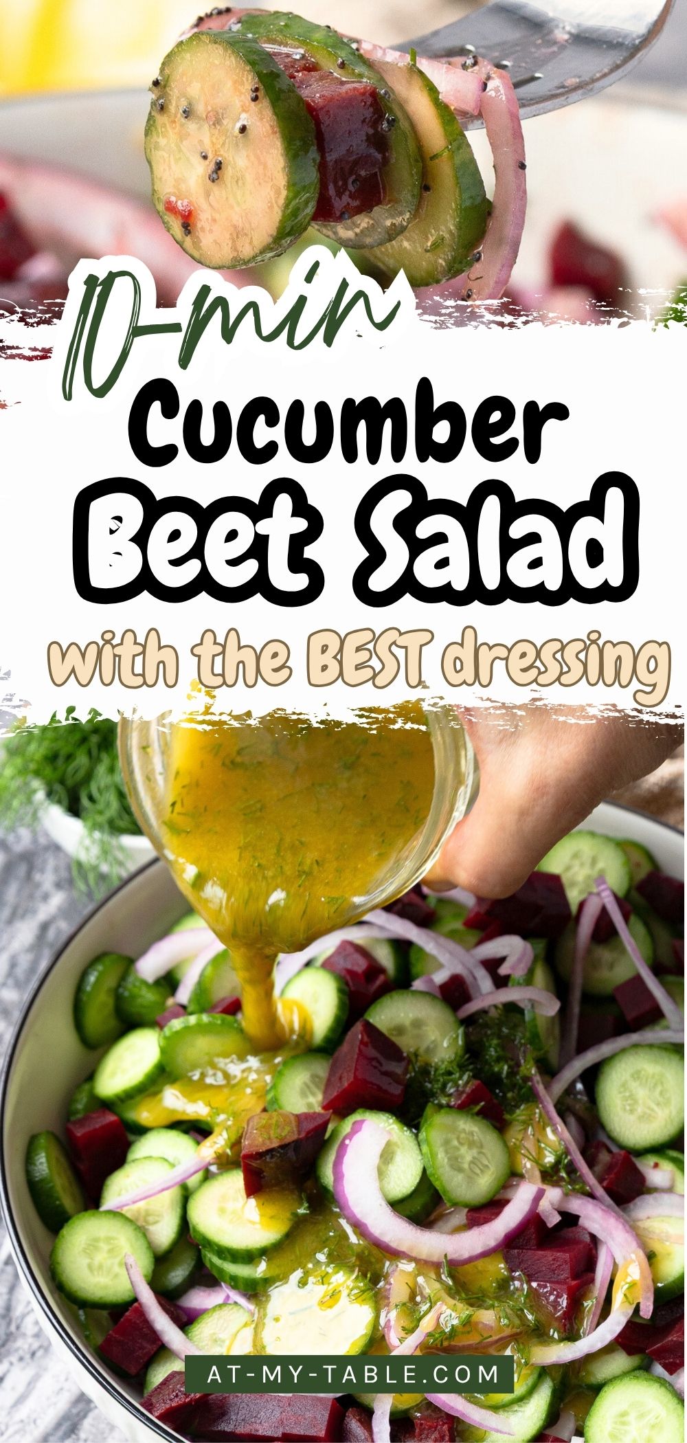 Carrot and Cucumber Salad (Easy, Crisp & Seriously Good) - AtMyTable